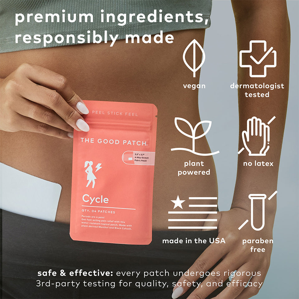 Cycle Patches - Patches For Cramps | The Good Patch
